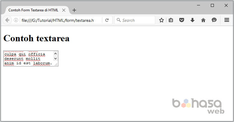 Cara Membuat Form di HTML | Bahasaweb.com Cara Membuat Form di HTML | Bahasaweb.com