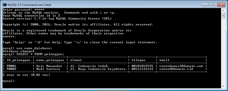 Cara Update Dan Hapus Data Di Database Mysql Bahasaweb